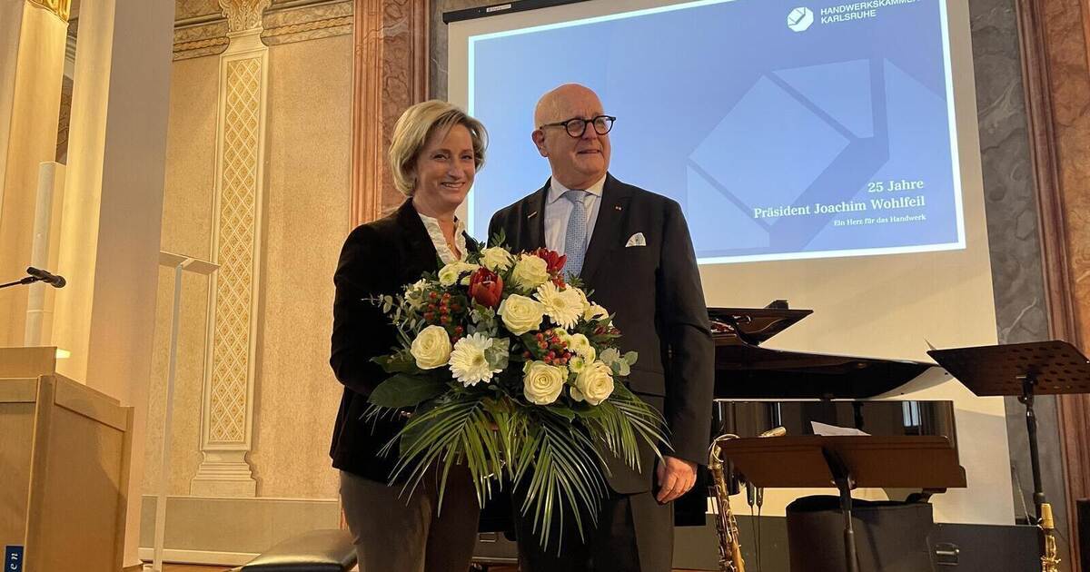 Kammerpräsident Wohlfeil: Herz für das Handwerk auch im Ehrenamt ...