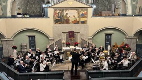 Bläser spielen groß auf: Posaunenchor an der Christuskirche feiert 70 ...