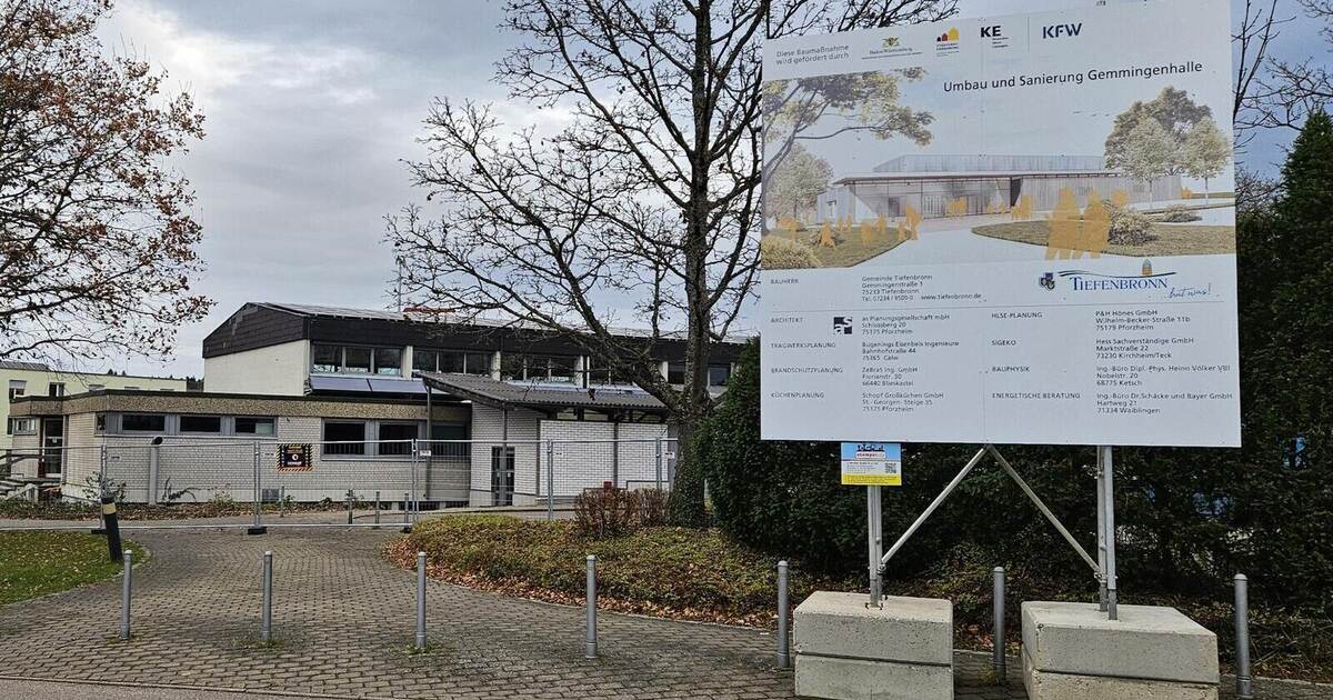 Wird es bald eine neue Solaranlage auf dem Dach der Tiefenbronner Gemmingenhalle geben? - Region ...