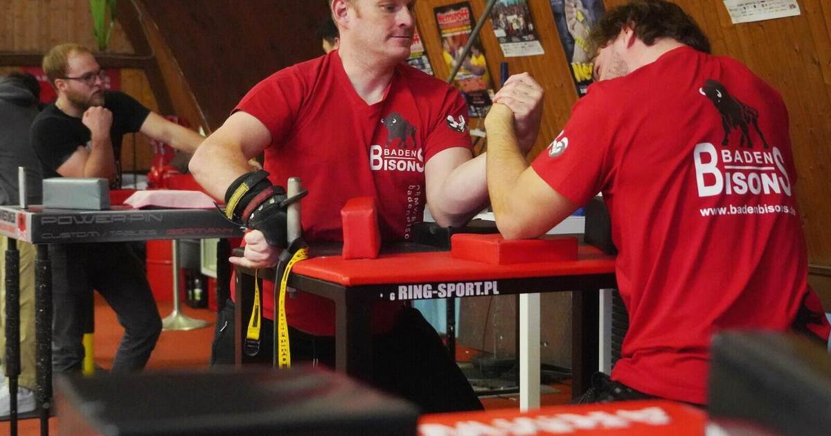 Muskeln im Einsatz: Ispringer Armwrestling-Verein „Baden Bisons“ feiert ...