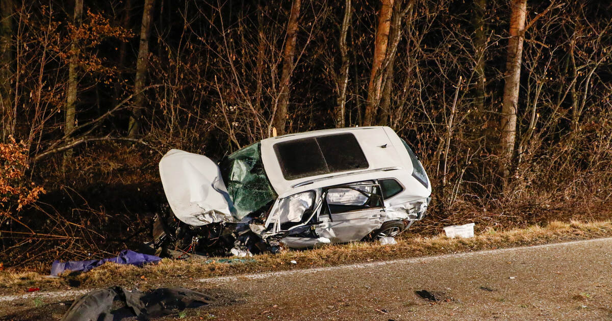 Auto kommt bei Straubenhardt von Fahrbahn ab - Bildergalerie - Pforzheimer-Zeitung