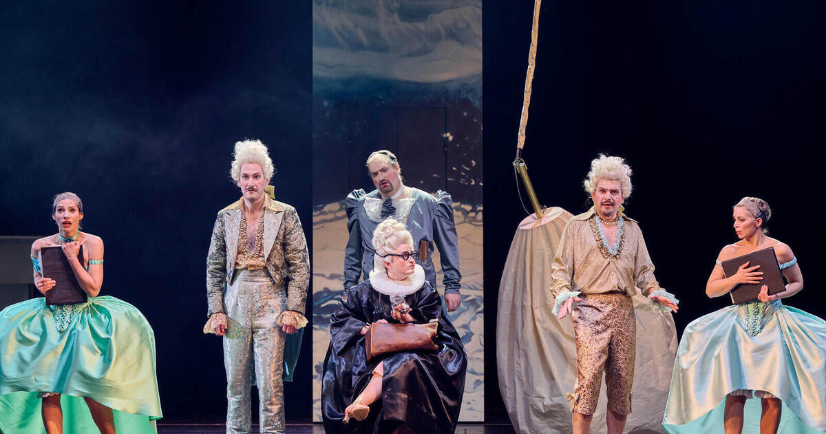 Gags, Goldflügel und große Stimmen: Mozart-Oper feiert Premiere am ...