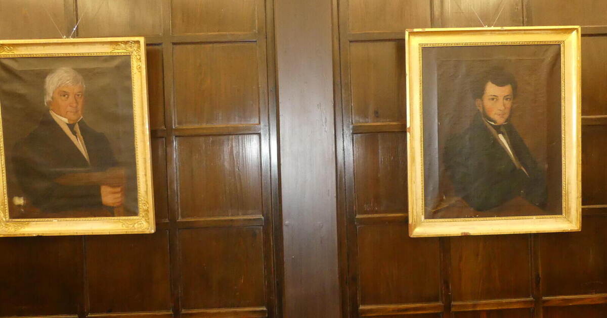 Krauth-Portraits im Höfener Sitzungssaal: Erinnerung an die Blütezeit ...