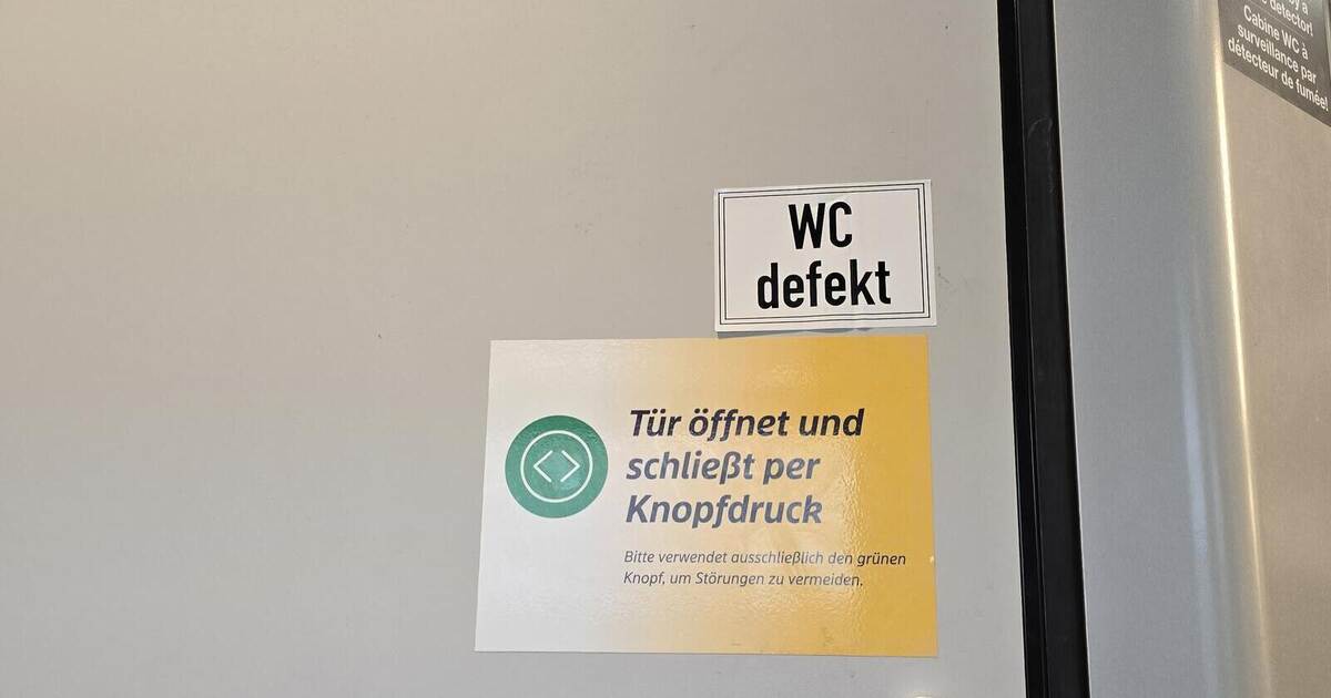 Sind die Klos wirklich so oft defekt? Aufreger in Zügen zwischen ...