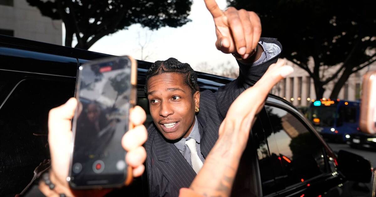 Rapper Asap Rocky freigesprochen - Jubel und Umarmungen - Show-Biz ...