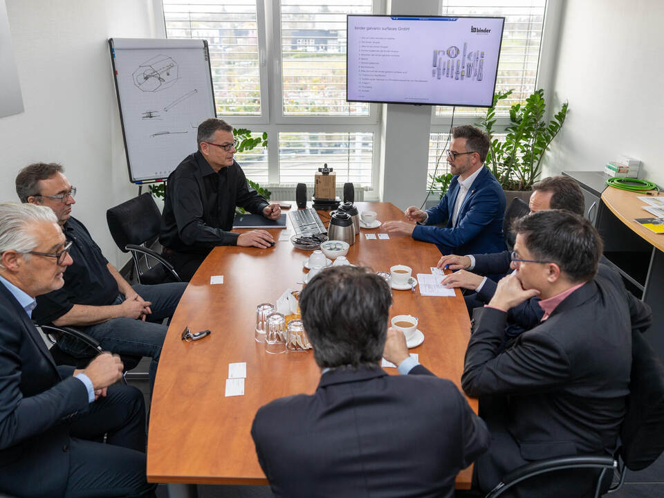 Zu Gast bei Montblanc-Ferdinand Wagner und Binder Galvanic Surfaces ...