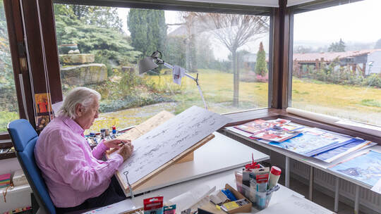 Meister der Schrift und der filigranen Zeichnung: Thomas Kubisch denkt ...