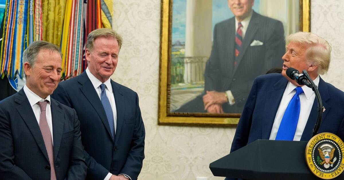 Trump verkündet Washington als Austragungsort für NFL-Draft - Sport ...