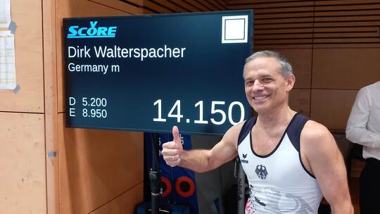 „Es bedeutet mir sehr, sehr viel“: Turner Dirk Walterspacher über die ...