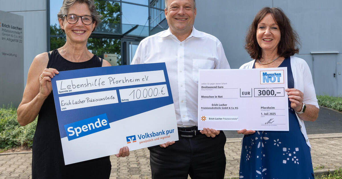 Gute Taten zum Jubiläum: Firma Erich Lacher bittet beim 100-Jährigen um ...