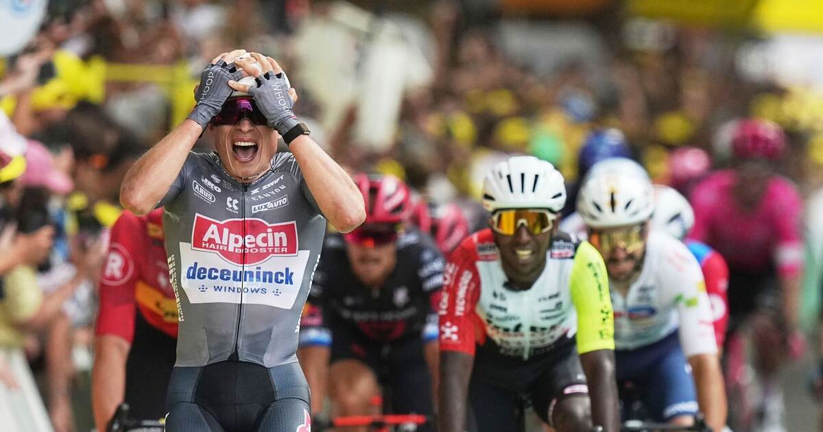 Philipsen-Sprint ins Gelbe Trikot - Mäßiger Red-Bull-Auftakt - Sport ...