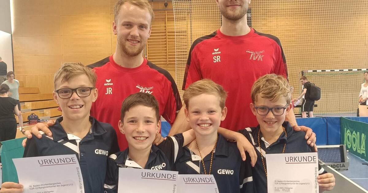 Kieselbronner Festspiele: Junge Tischtennis-Asse erfolgreich beim baden ...