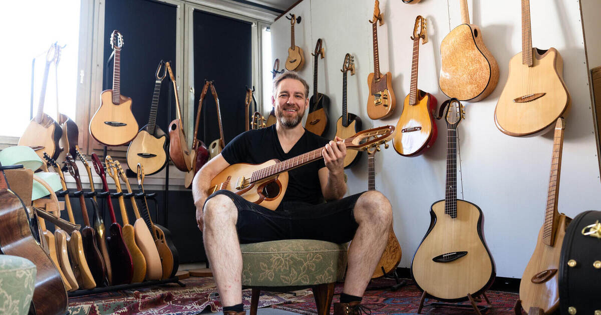 Hanf oder Holz? Hauptsache Gitarre: Jakob Franks Hanf-Gitarren sind Unikate - Kultur ...