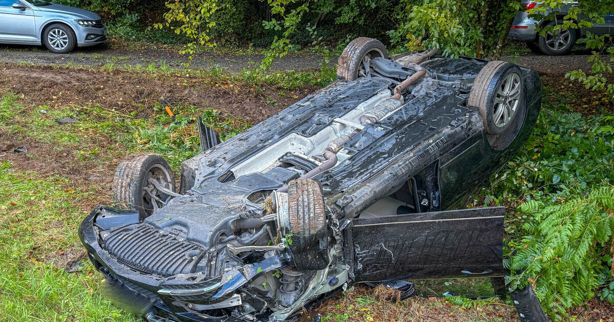 Autos prallen frontal zusammen: Zwei Verletzte bei Unfall zwischen Ellmendingen und Gräfenhausen ...