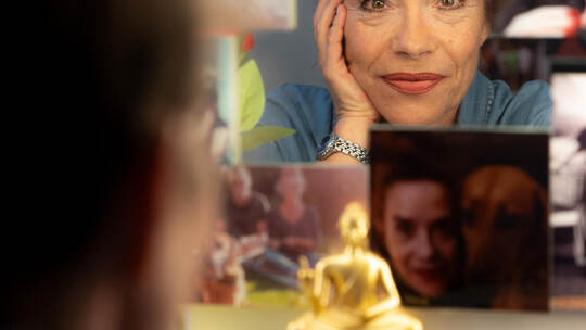 Der Liebling des Publikums: Lilian Huynen steht seit über 30 Jahren im ...