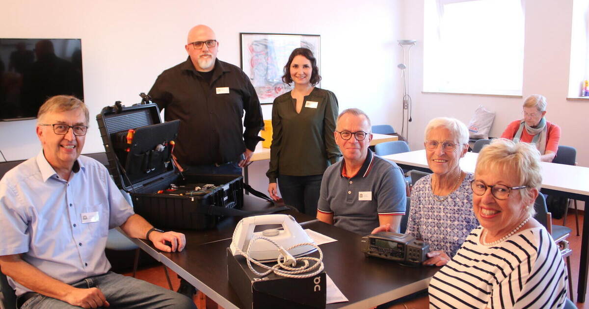 Im neuen Remchinger Repair-Café wird auch mal die Seele mitrepariert ...