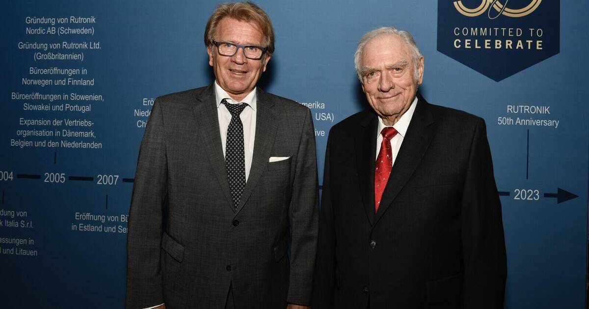 Trauer um Rutronik-Gründer: Ispringer Unternehmer Helmut Rudel mit 87 ...