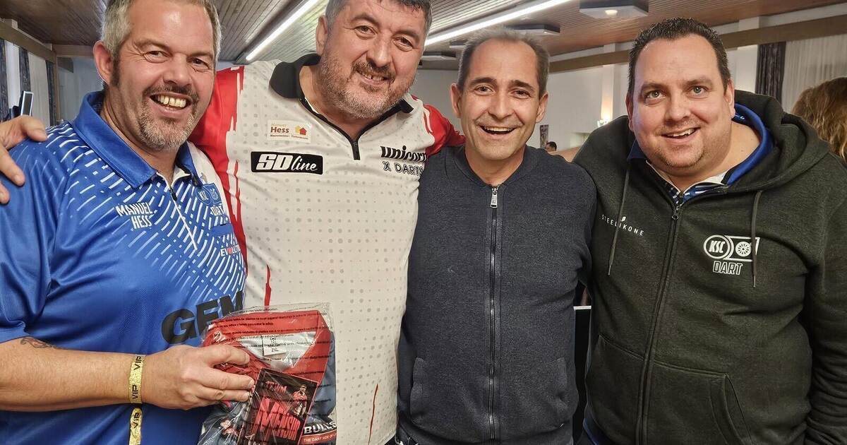 Vom Ally Pally in den Enzkreis: Darts-Profi kommt nach WM zur 1. Darts ...