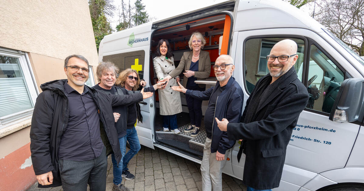 45.000 Euro Spenden: Fools Garden bringt das Medi-Mobil ins Rollen ...