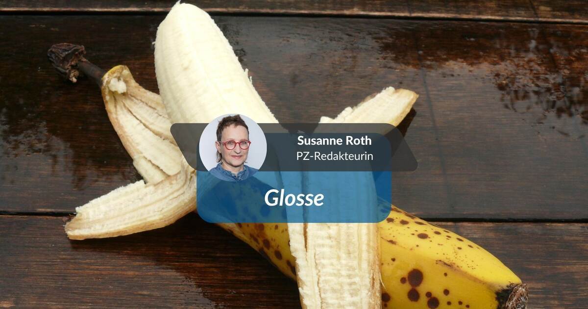 Nur eine Banane oder doch Kunst? Neugierige rätseln über gelbe Frucht ...