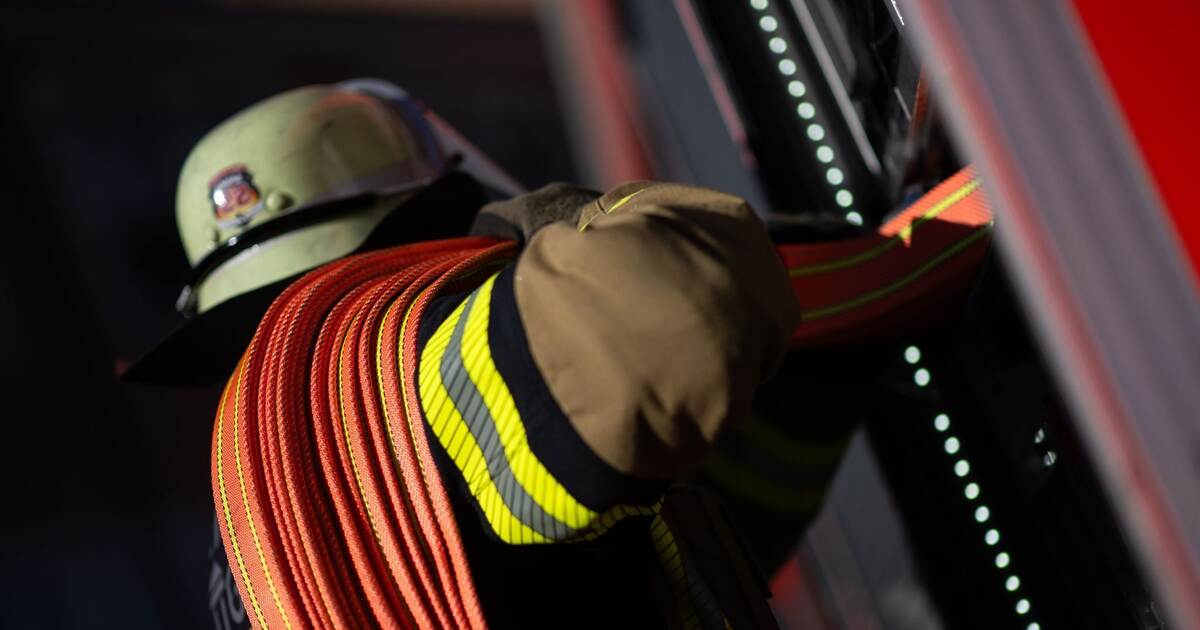 Severe Farm Fire in Ludwigsburg District