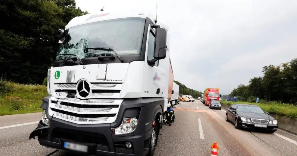 Lkw-Unfall sorgt für langen Stau auf der A8 - Bildergalerie - Pforzheimer-Zeitung