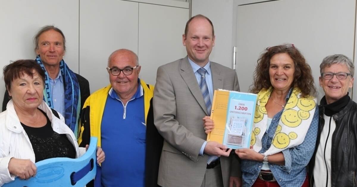 Erhalt des Emma-Jager-Bads: Zahlreiche Teilnehmer bei ...