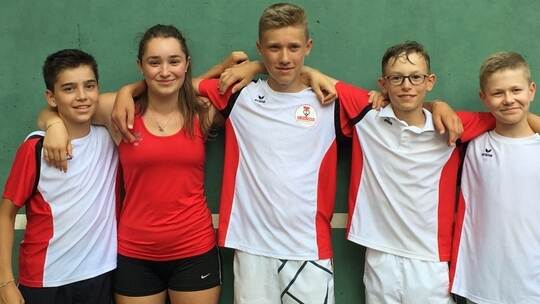 Wolfsberger Tennis-Talente feiern den Landesmeistertitel von David Fix ...