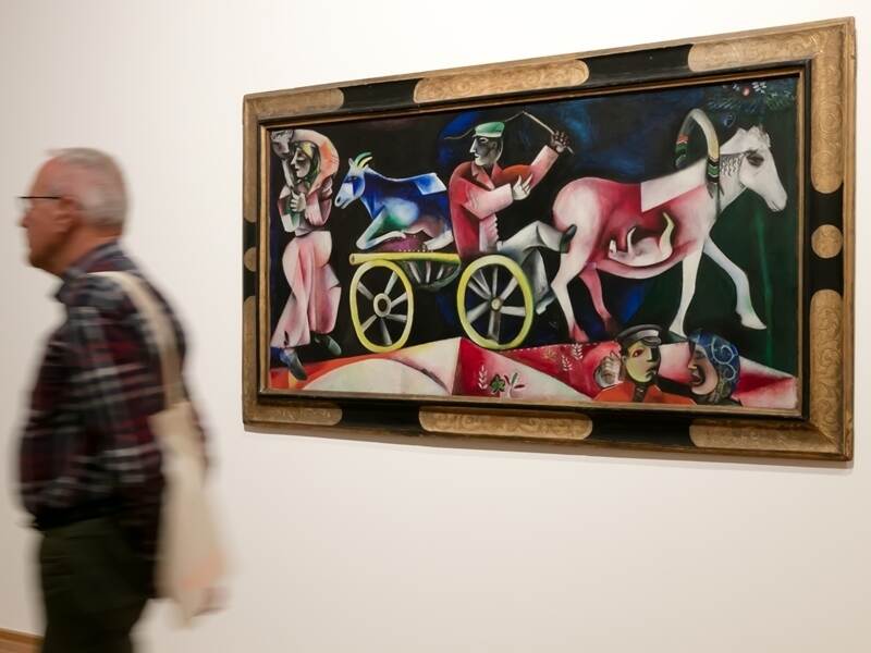 Ausstellung in Basel zeigt Marc Chagall mit Tiefgang - Kultur ...