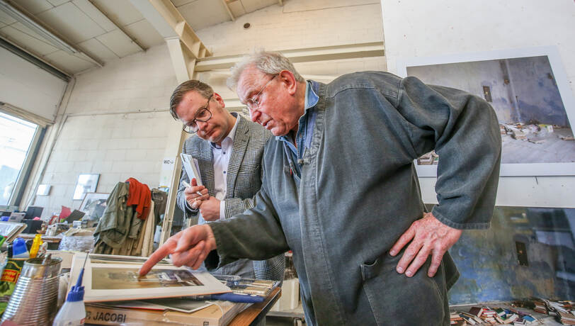 Werkstattbesuch bei Peter Jacobi - Bildergalerie - Pforzheimer-Zeitung