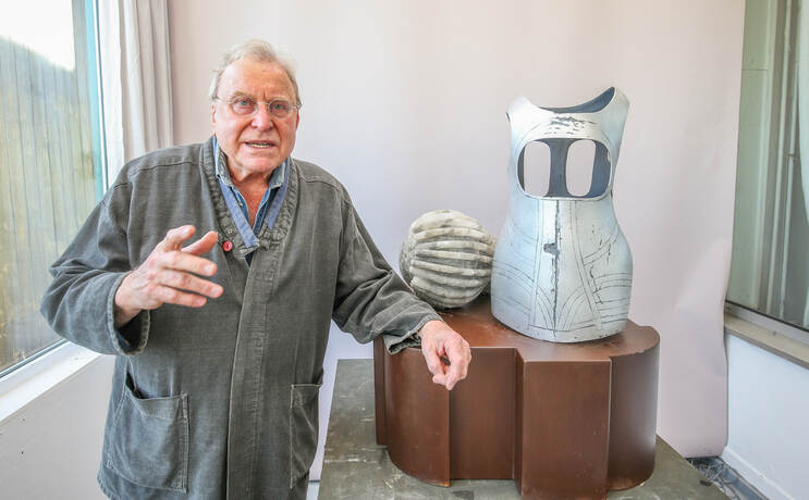 Werkstattbesuch bei Peter Jacobi - Bildergalerie - Pforzheimer-Zeitung