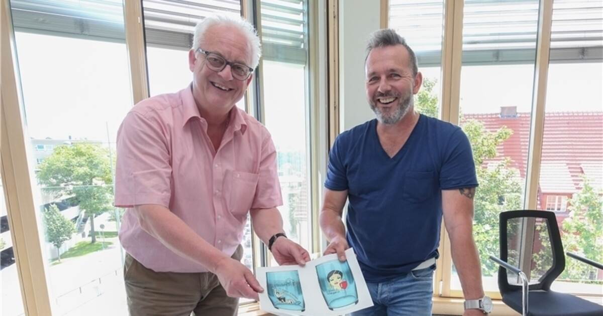 OechsleFest: Künstler bringt Flößer aufs Glas - Pforzheim - Pforzheimer ...