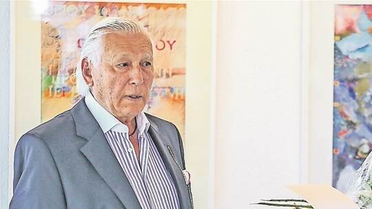 Künstler Thomas Kubisch stellt neue Ausstellung in Wiernsheim vor ...