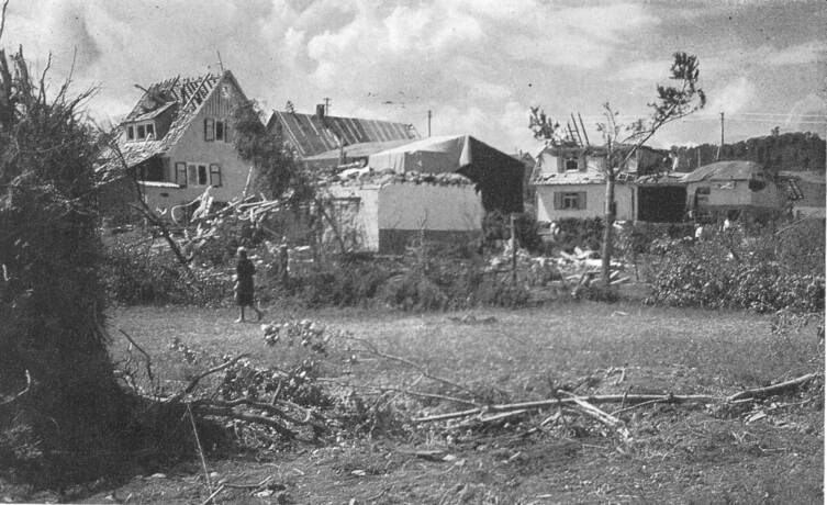 Tornado am 10. Juli 1968: die Fotos der PZ-Leser - Bildergalerien ...