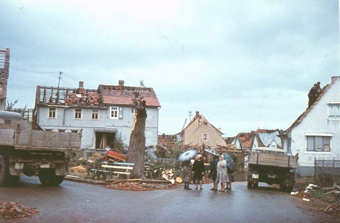 Tornado am 10. Juli 1968: die Fotos der PZ-Leser - Bildergalerien ...