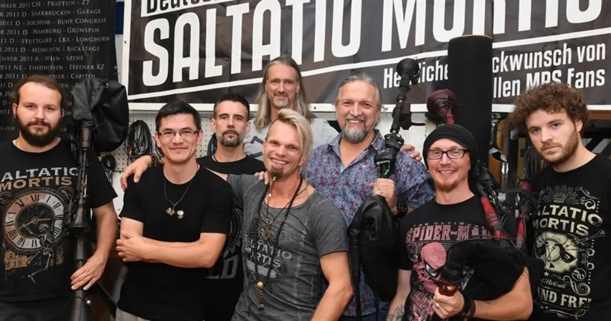 Band Saltatio Mortis präsentiert Aktuelles mittelalterlich verpackt ...