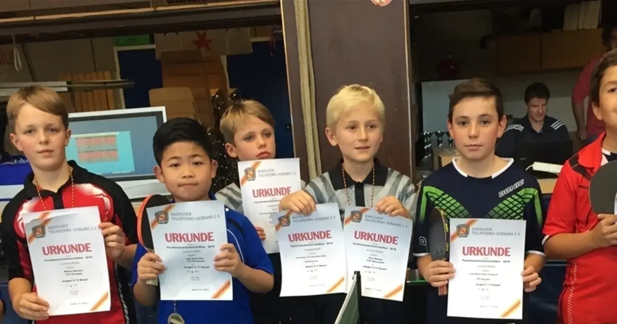 Jonathan Gaiser vom TV Öschelbronn glänzt mit drei Titeln - Sport ...