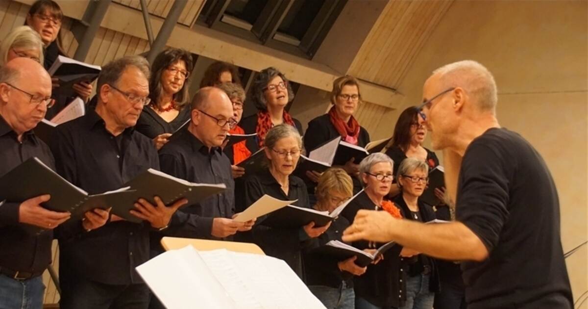 Ein schwerer Abschied: Michael Hager hört als Chorleiter bei „a ...