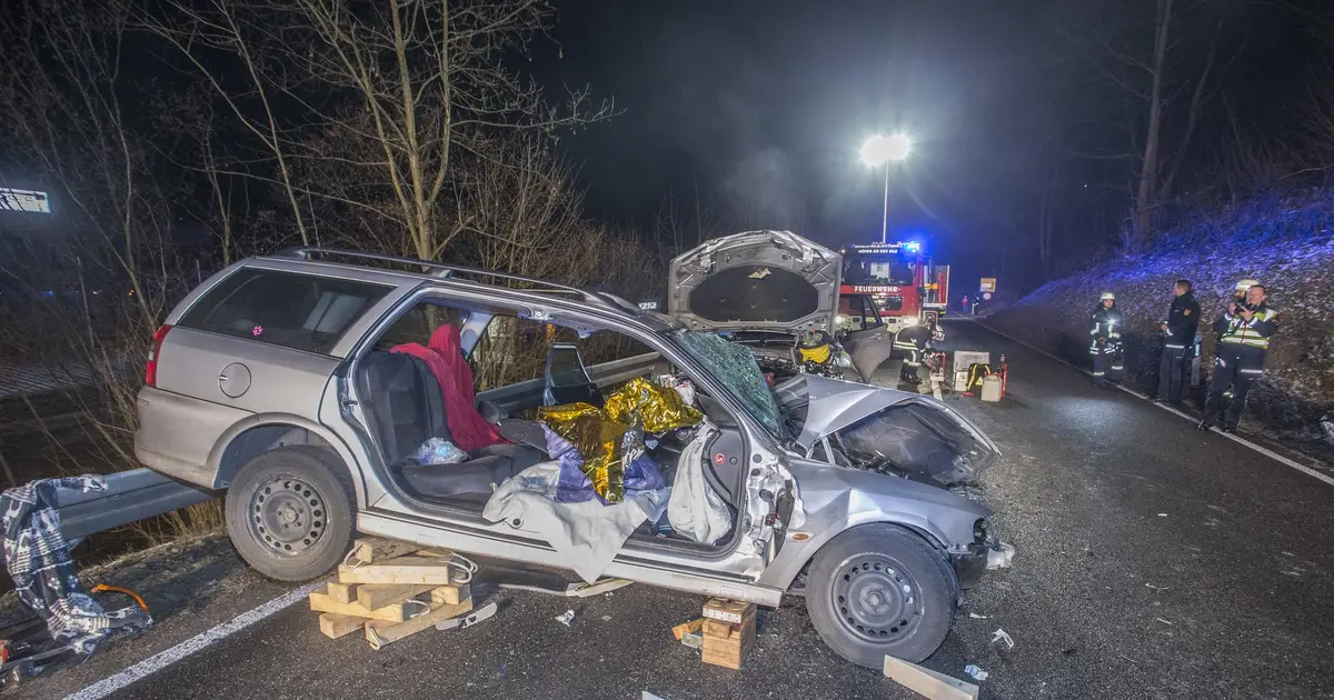 Luxus Unfall B294 Heute Bild