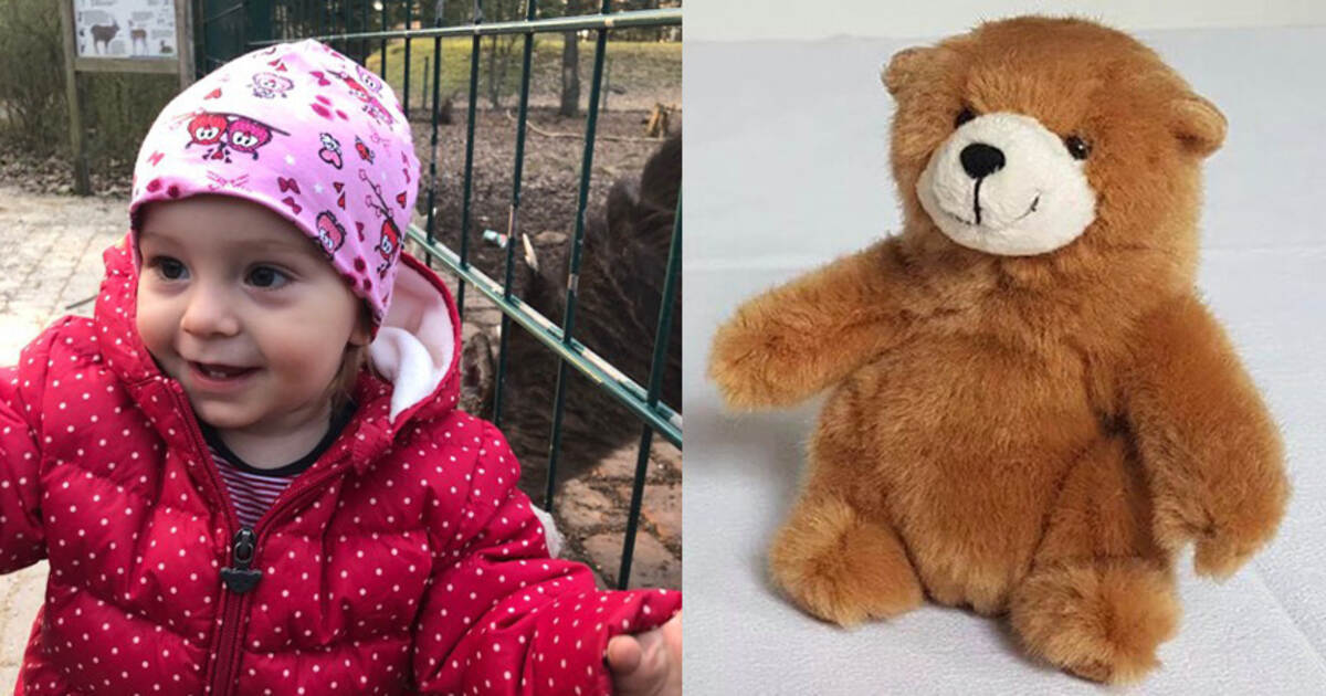 Die kleine Stella bangt um ihren Teddy: Wer kann dem Mädchen helfen ...