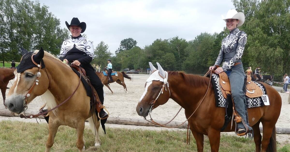 Miriam Haas und Lisa Siegwart überzeugen beim Western-Reiten in ...