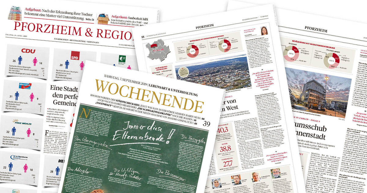 „Vorbild für Zeitungen in Europa“: PZ heimst wieder Layout-Preise beim ...
