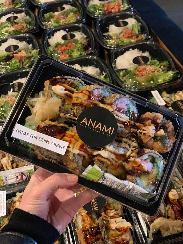 ANAMI spendet Sushi an die Helfer in den Kliniken - Restaurant bietet ...