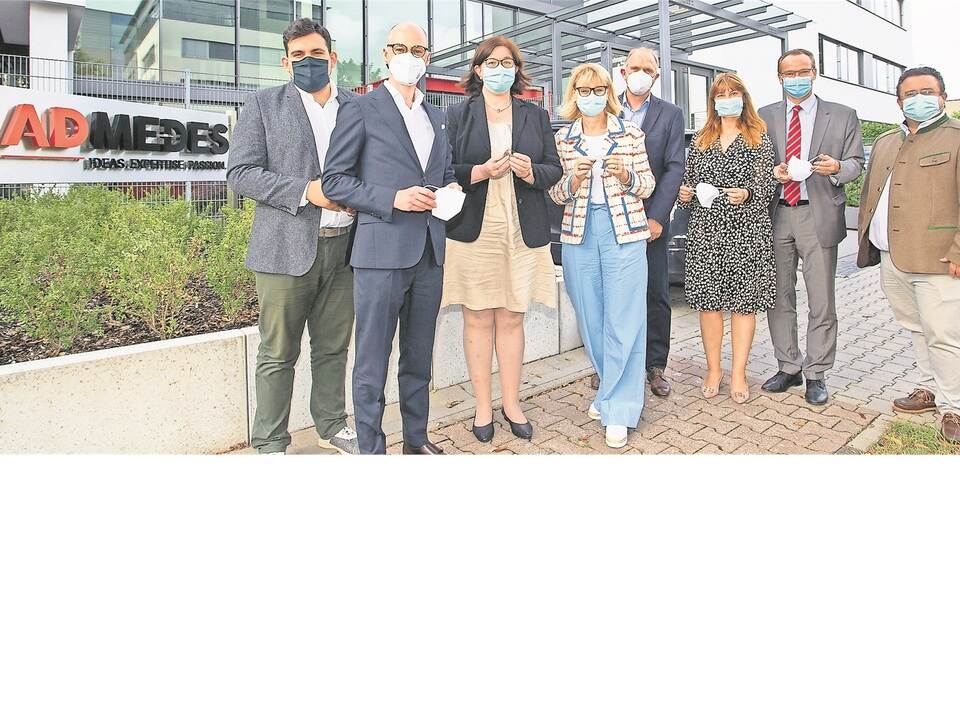 Admedes startet Produktion von Atemschutzmasken - Wirtschaft ...