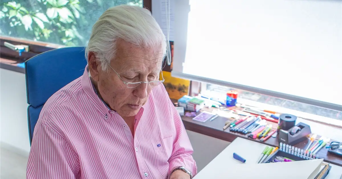 Mit ruhiger Hand im Fluss der Kreativität: So hat der Wiernsheimer ...