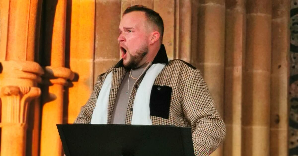 Strahlende Klänge im Kloster Maulbronn: Countertenor Nils Wanderer gibt ...