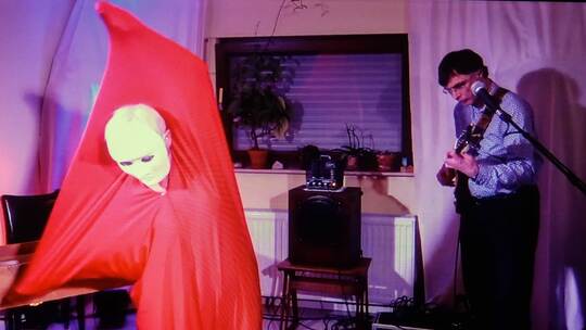 So war der Improvisationsabend mit Eva-Maria Heinz und Cornelius Veit ...