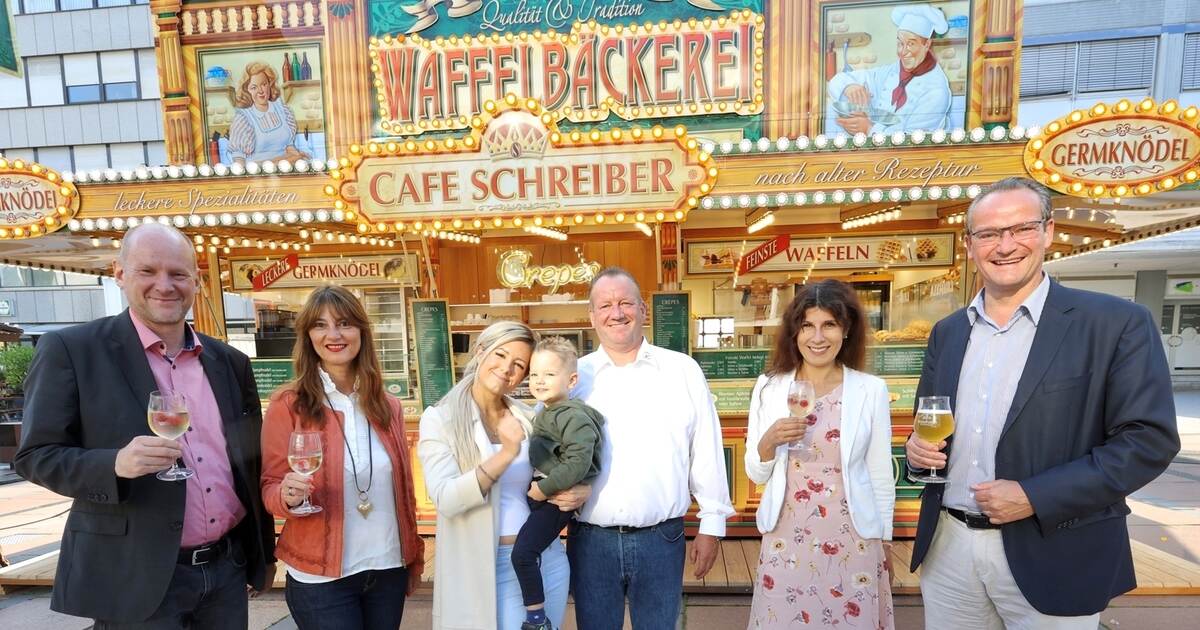 Aufbruchstimmung am Kirmesstand: Neulinger Waffelbäcker weiht neues ...