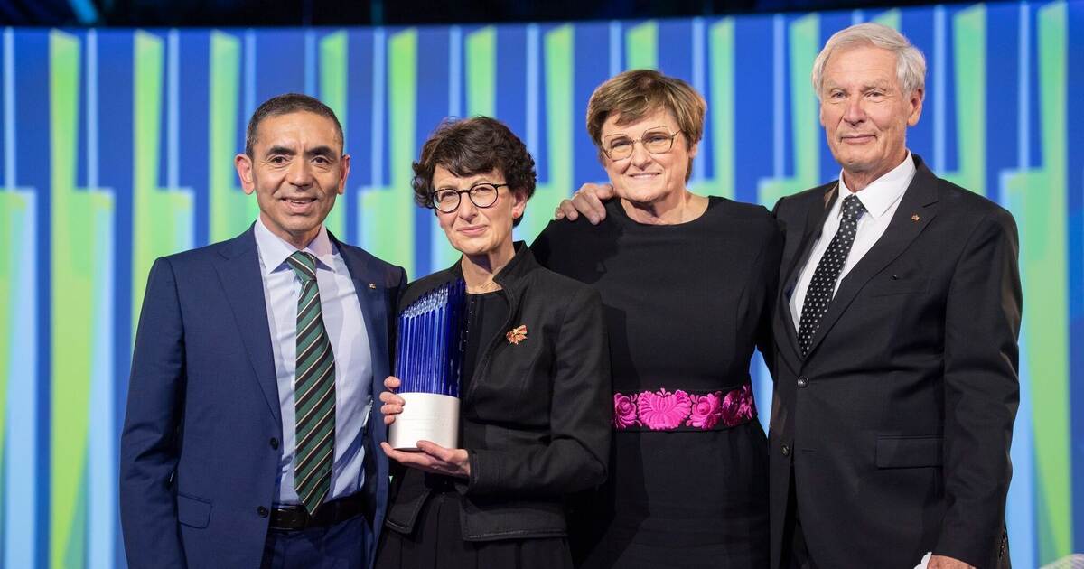 Impfstoffentwickler von Biontech mit Preis ausgezeichnet - Deutschland ...