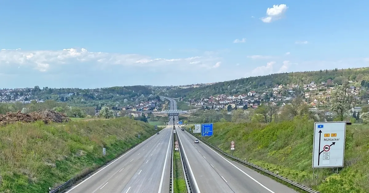 A8-Ausbau im Enztal: Autobahn im April wieder für zwei Tage voll ...